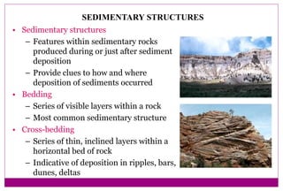 Sedimentary Rock Structures