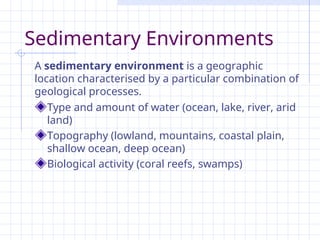 Sedimentary Rocks. Classification of Sedimentary rocks | PPT