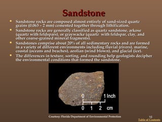 Sedimentary Rocks for studying engineering geology | PPT