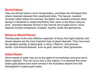 Sedimentary Rocks and ore deposits Geology 2nd year .ppt