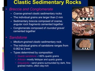Sedimentary rocks bs 1st year | PDF | Geology | Science