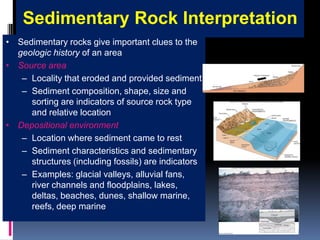 Sedimentary rocks bs 1st year | PDF | Geology | Science