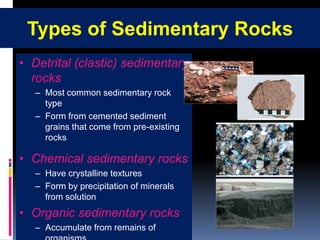 Sedimentary rocks bs 1st year | PPT