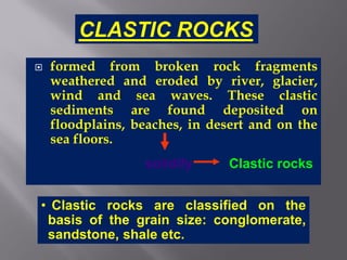Sedimentary rocks bs 1st year | PDF | Geology | Science