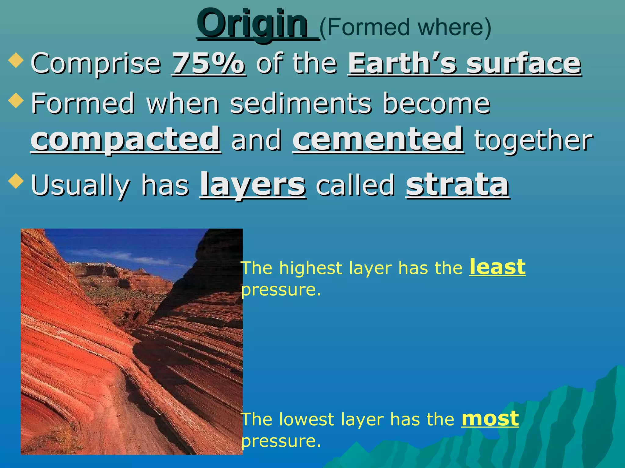 Sedimentary rocks 20122013 | PPT