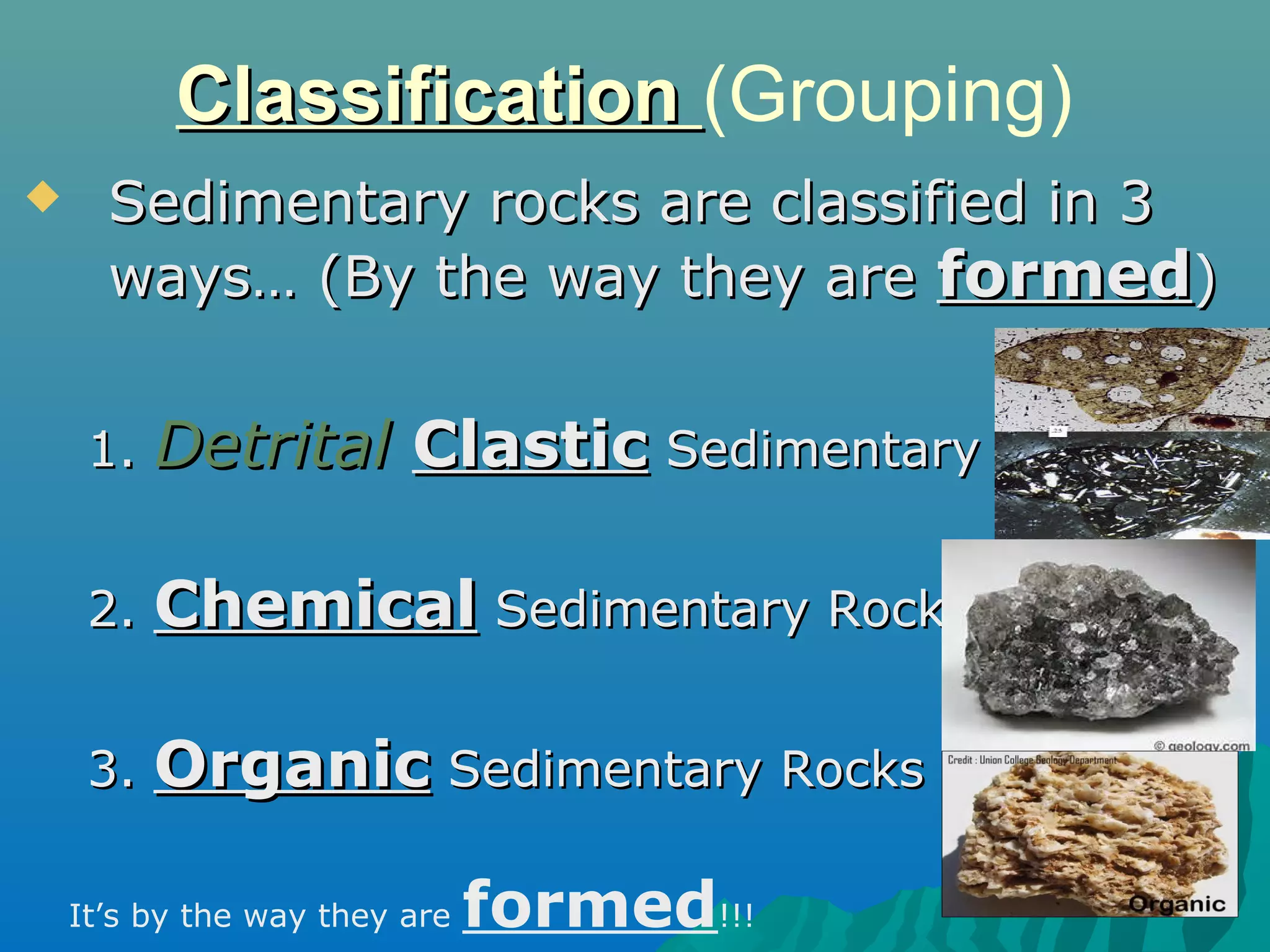 Sedimentary rocks 20122013 | PPT