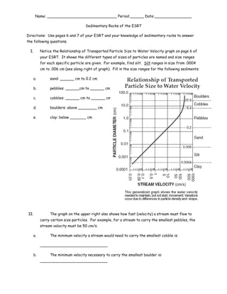 Sedimentary rocks of the esrt | PDF