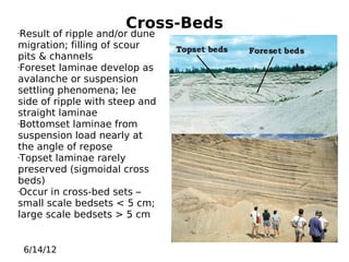 Sedimentary structures | PDF