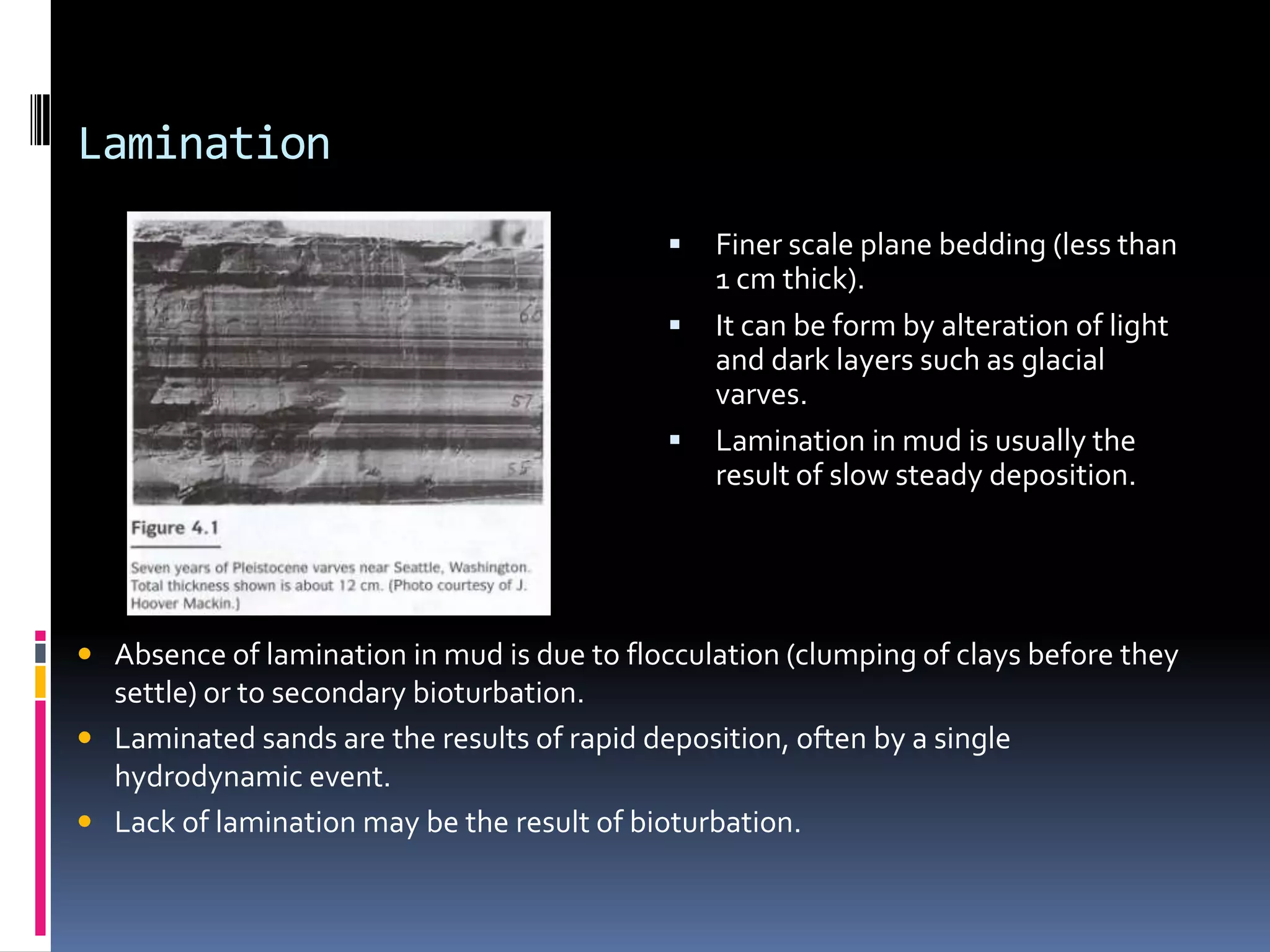 Sedimentary structures group presentation | PPT
