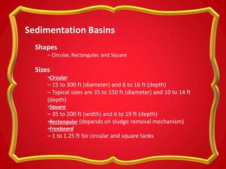 SEDIMENTATION | PPTX