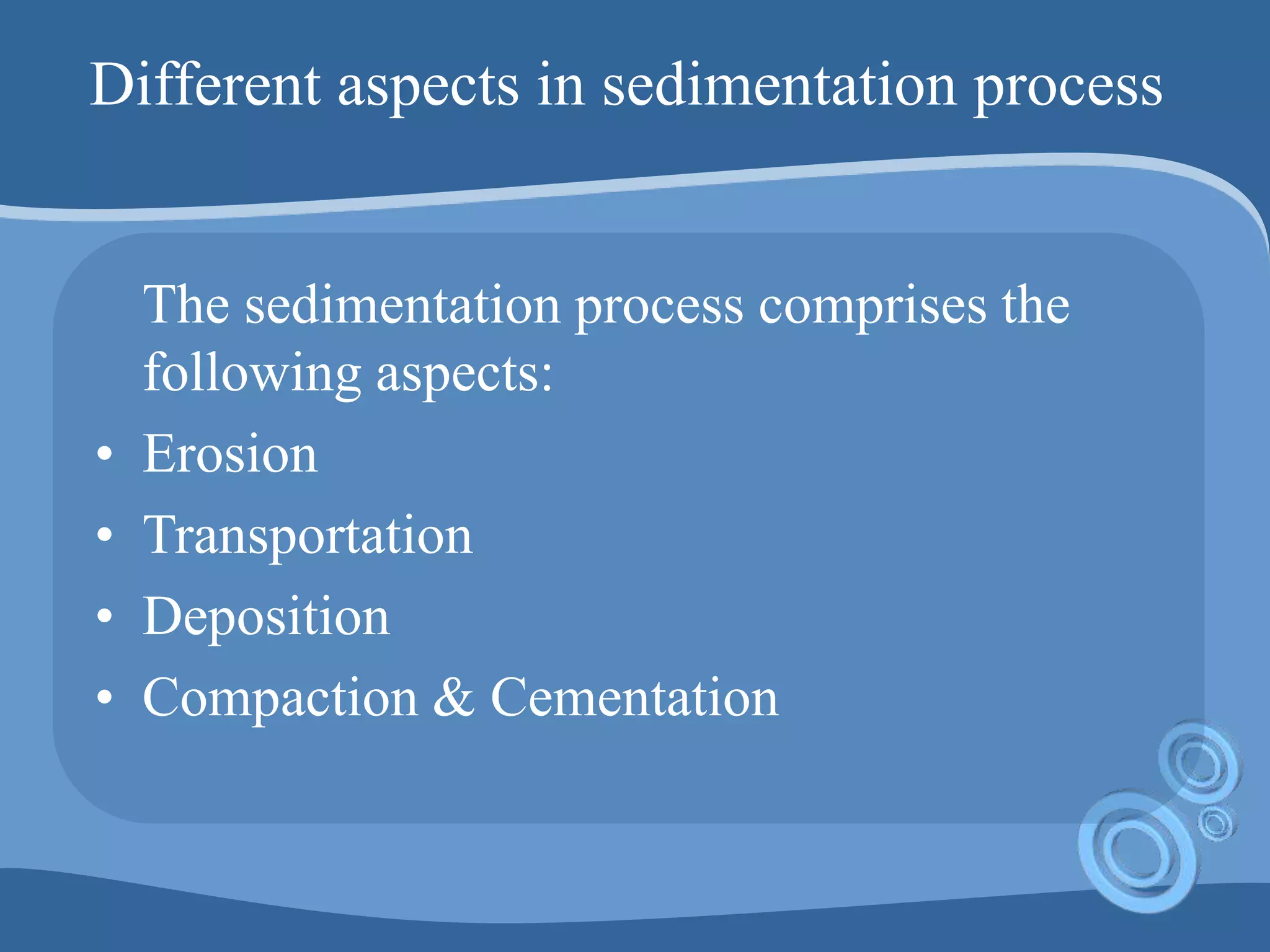 Sedimentation | PPTX