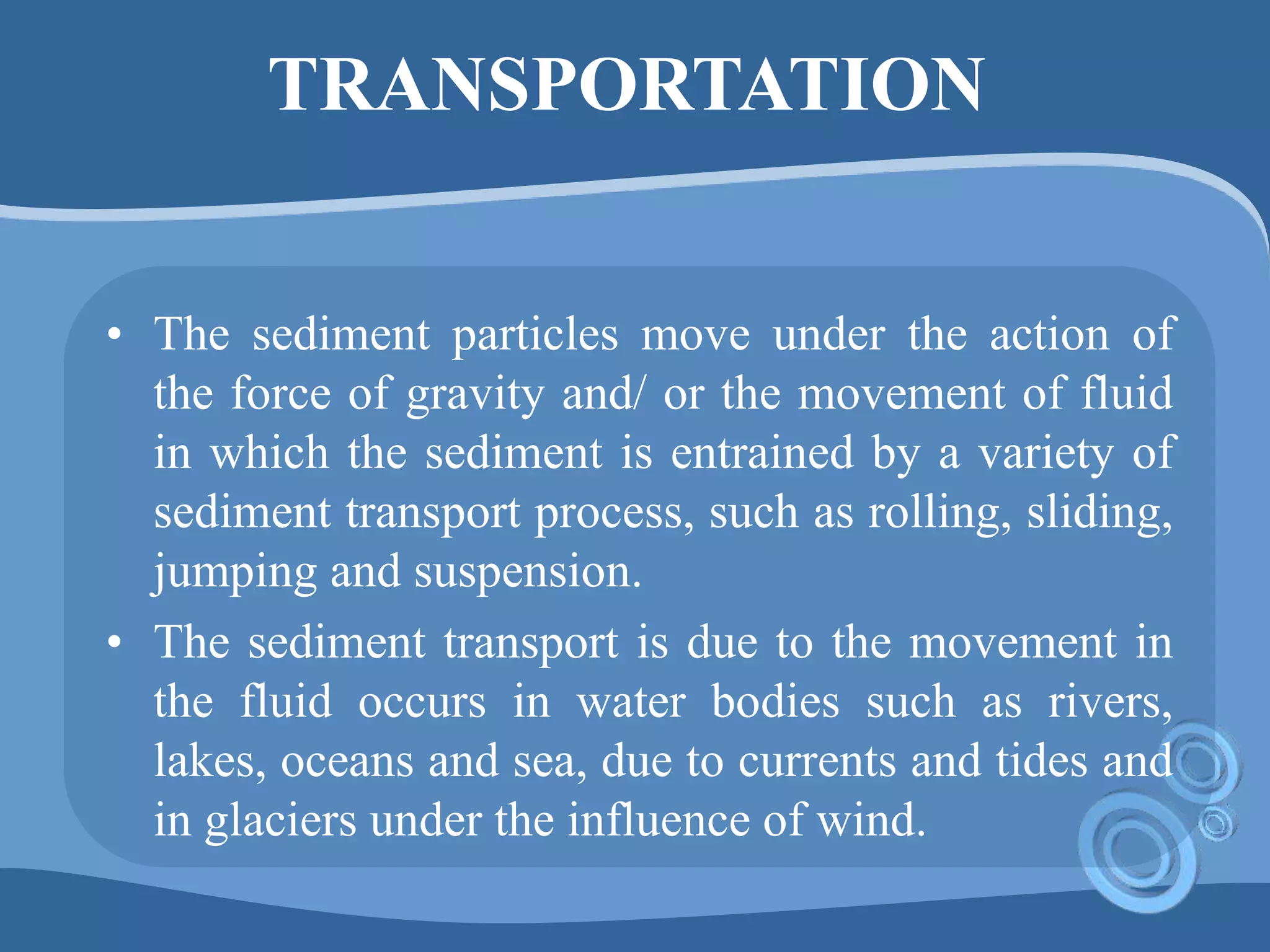 Sedimentation | PPTX