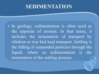 Sediment Definition