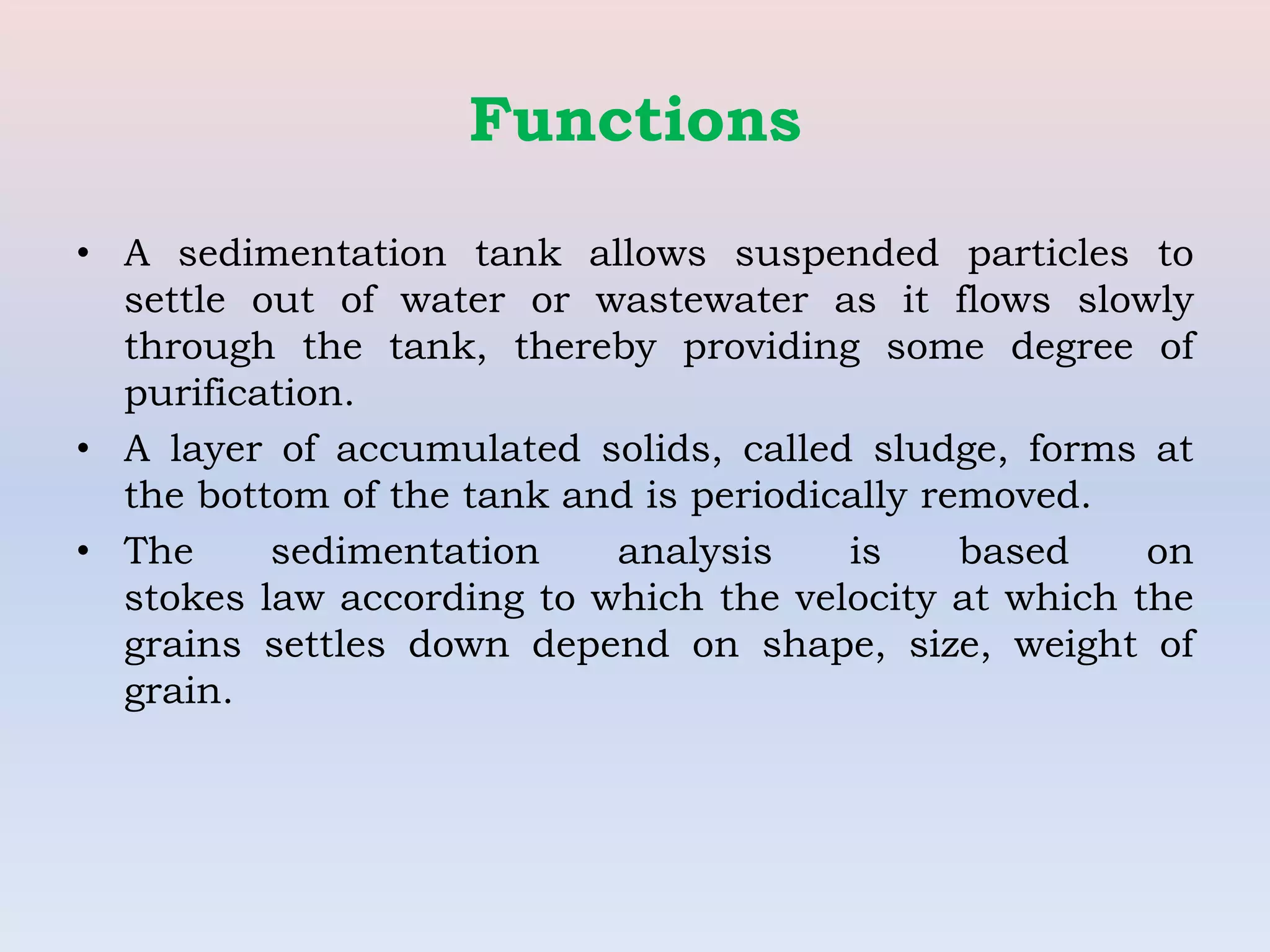 Sedimentation | PPTX