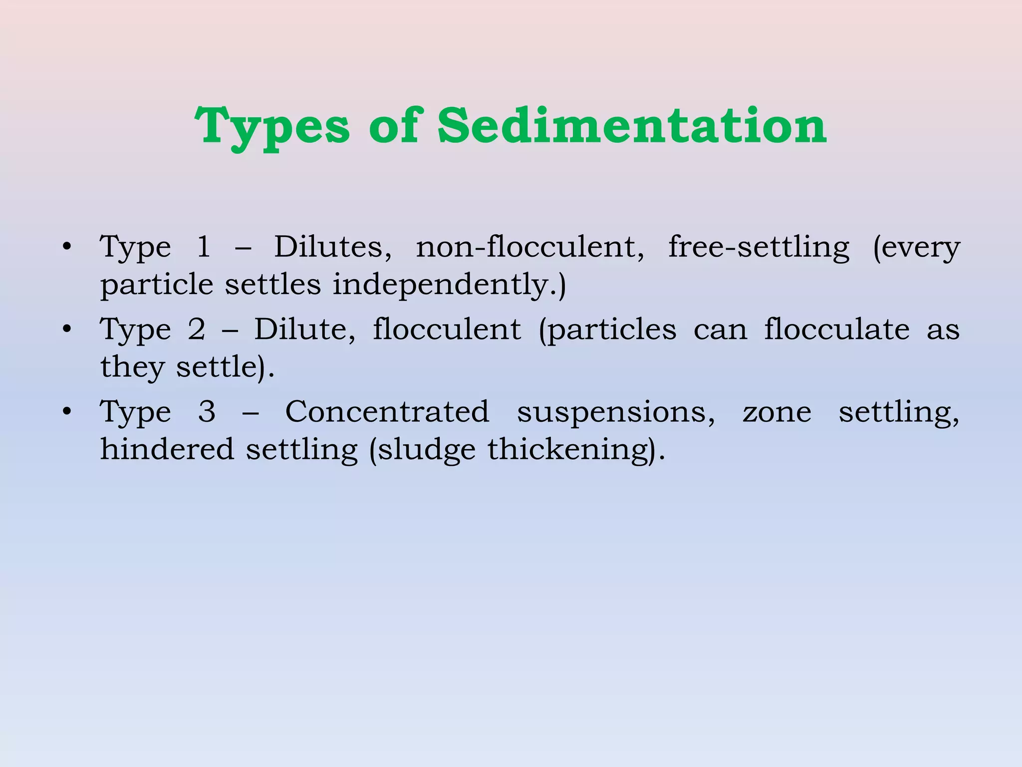 Sedimentation | PPTX