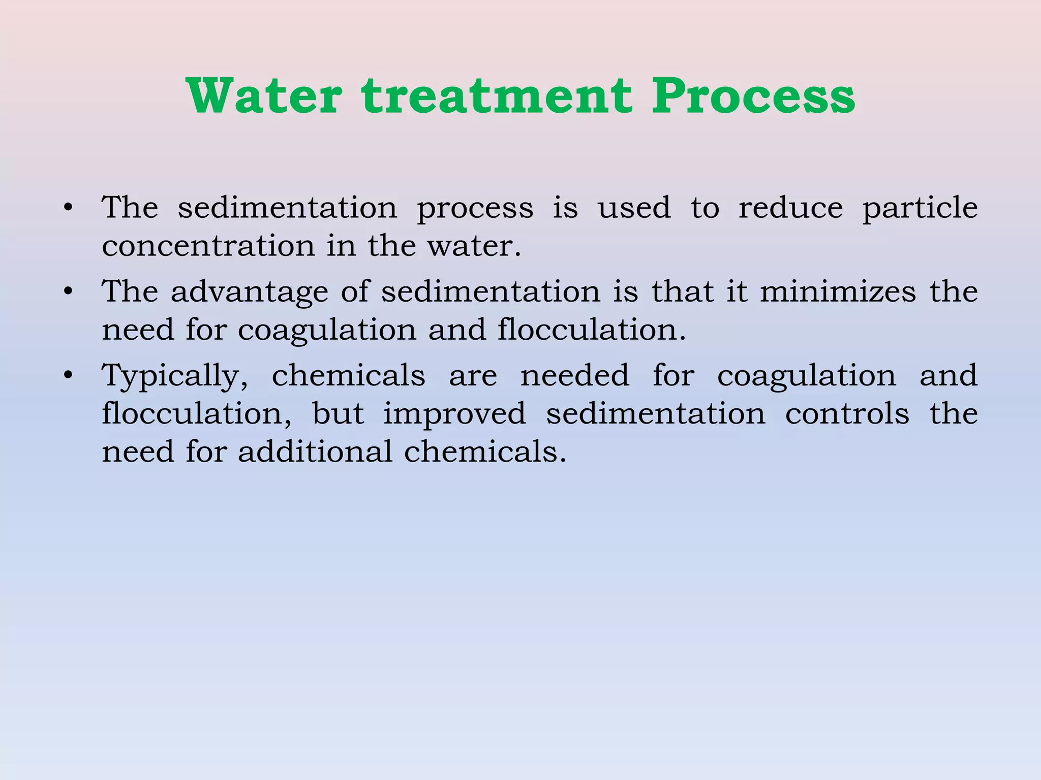 Sedimentation | PPTX