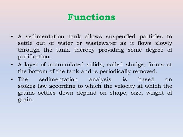 Sedimentation | PPTX