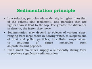 Sedimentation | PPTX