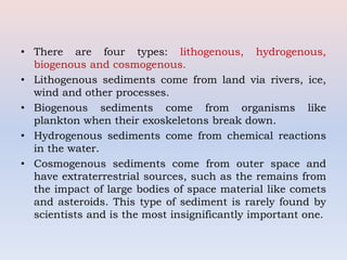Sedimentation | PPTX