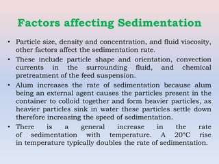 Sedimentation | PPT