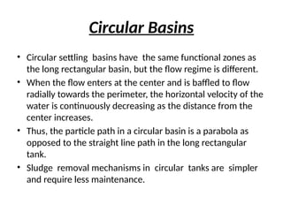 Sedimentation ( Settling ) Defination, Types, Design | PPTX | Chemistry ...