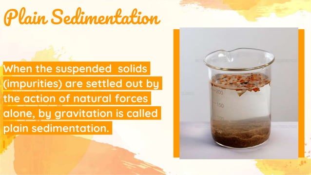 Sedimentation Process | PPTX