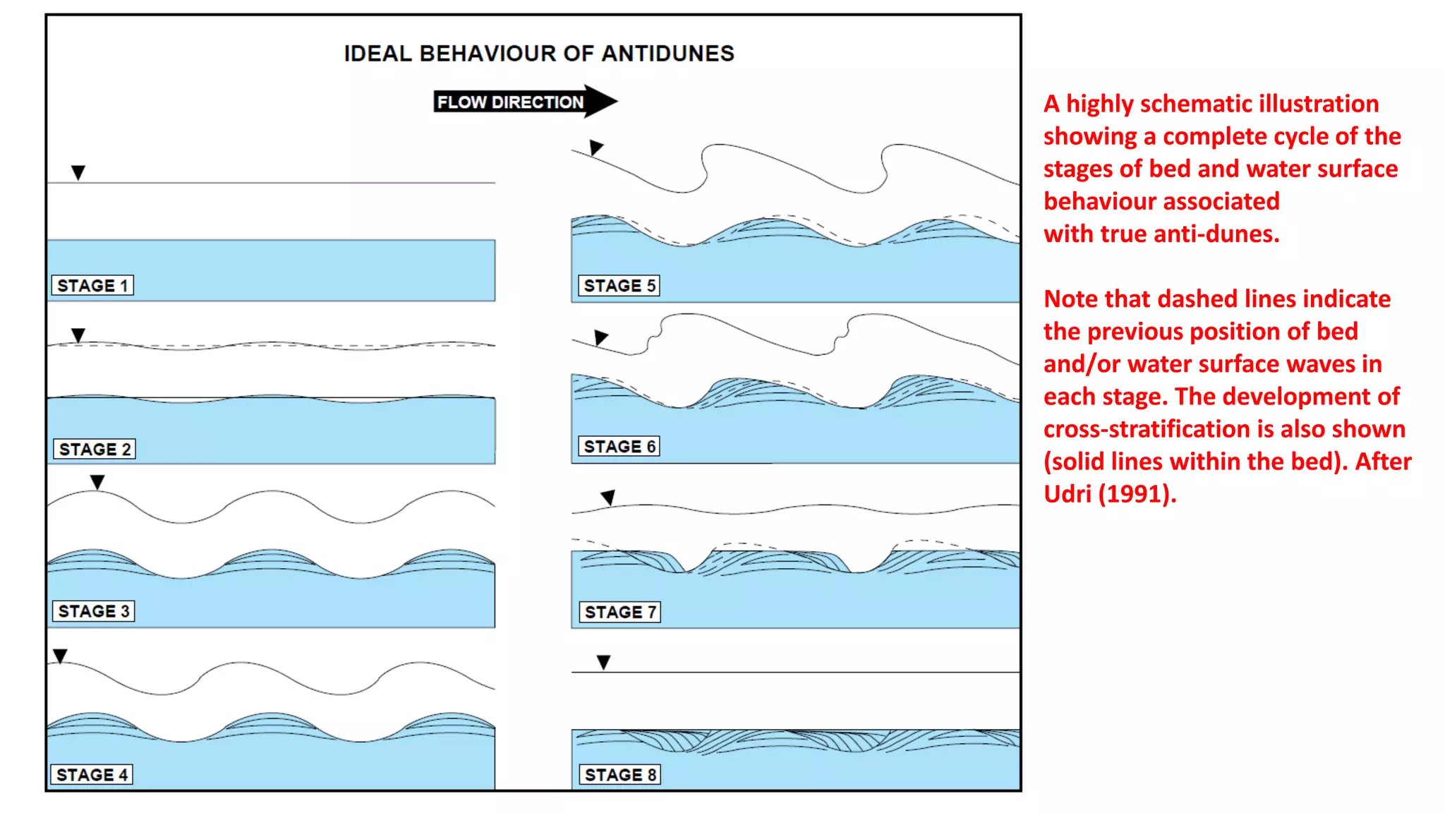 Sedimentary structures, Bedforms and Unidirectional Flow | PDF