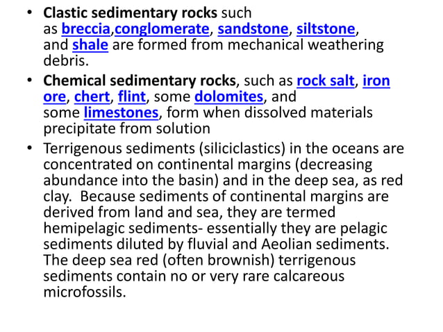 Sedimentology sedimentary particles | PPT