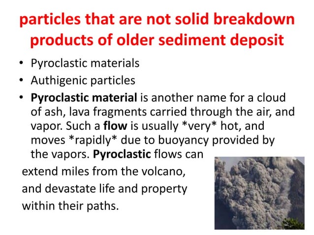Sedimentology sedimentary particles | PPT