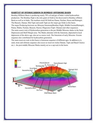 Sedimentry basin of india | PDF