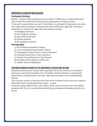 Sedimentry basin of india | PDF