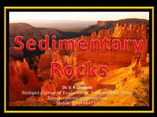 Sedimentary Rocks For Kids Powerpoint