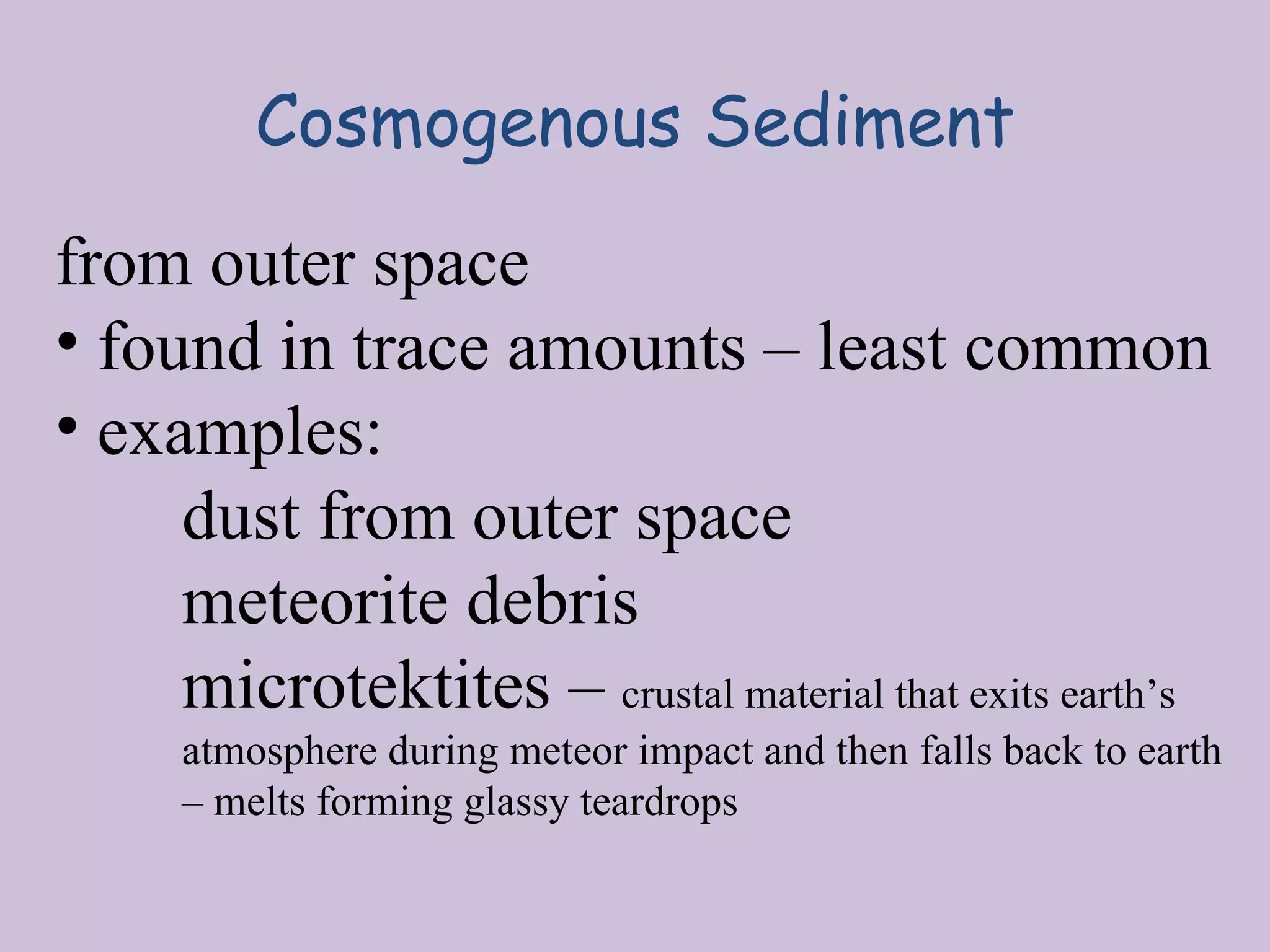 Sediments in the ocean powerpoint | PPT