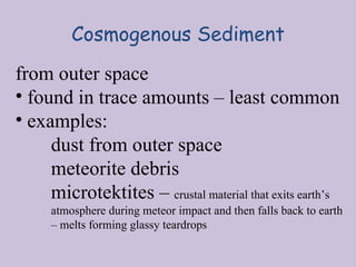 Sediments in the ocean powerpoint | PPT