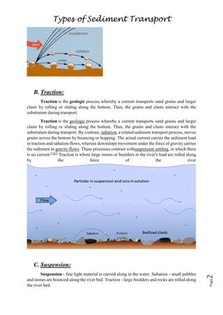 Sediment transport | PDF | Physics | Science