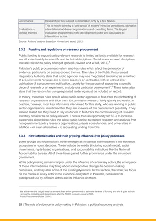Role of Evidence in Policy Making | PDF