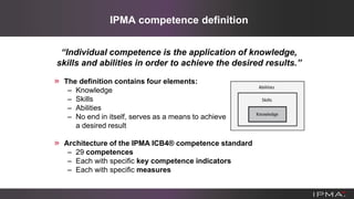 PMexpo17 - Individual competence in project management growth - Martin ...