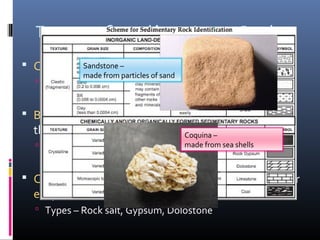 Sed meta rocks | PPT | Geology | Science