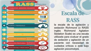 Sedoanalgesia en UCI.pptx presentación enfermeria | PPTX