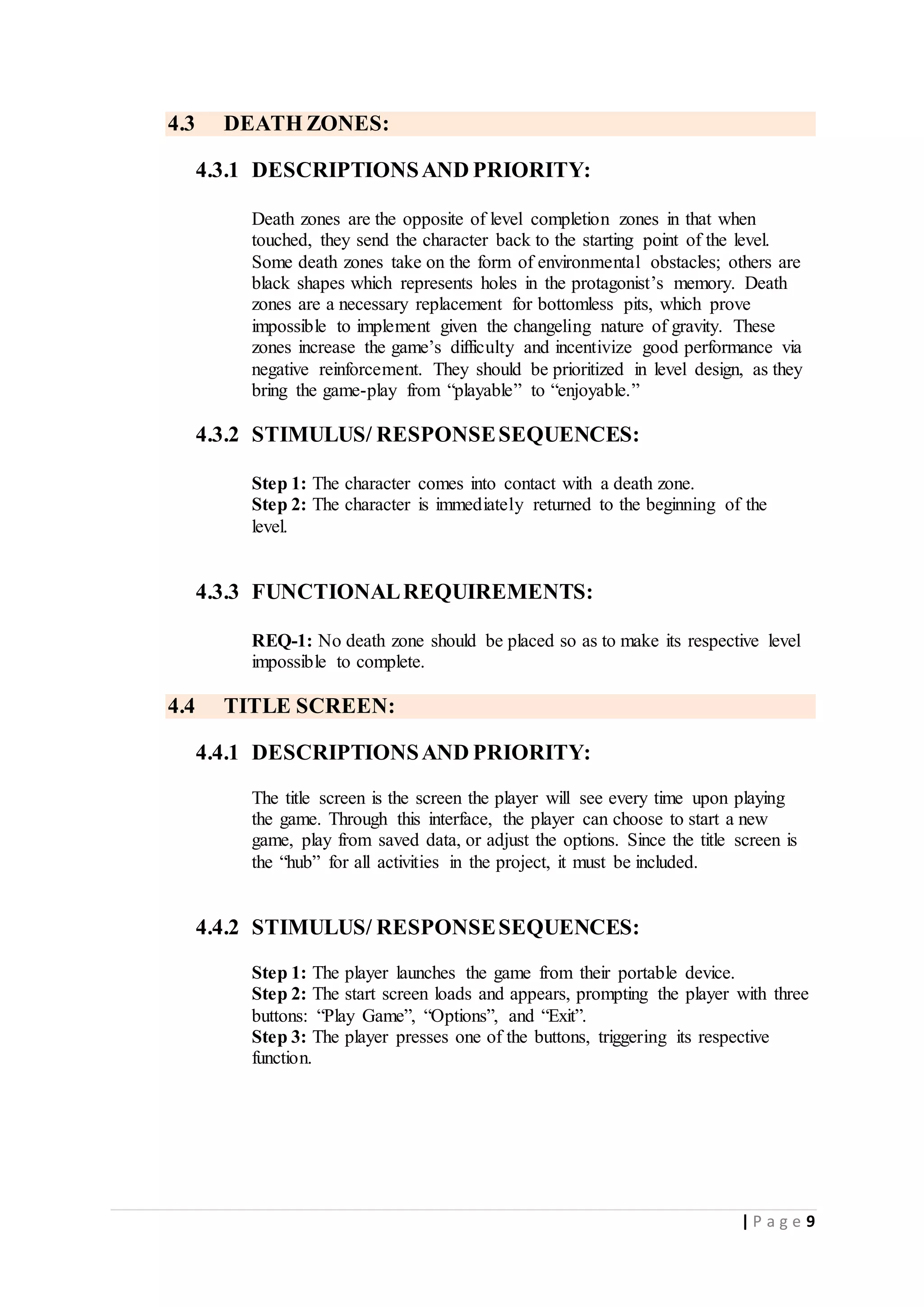 The complete srs documentation of our developed game. | DOCX