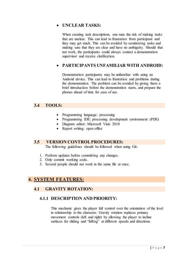 The complete srs documentation of our developed game. | DOCX | Operating Systems | Computer ...