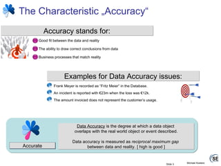 Data Quality Definitions | PPT