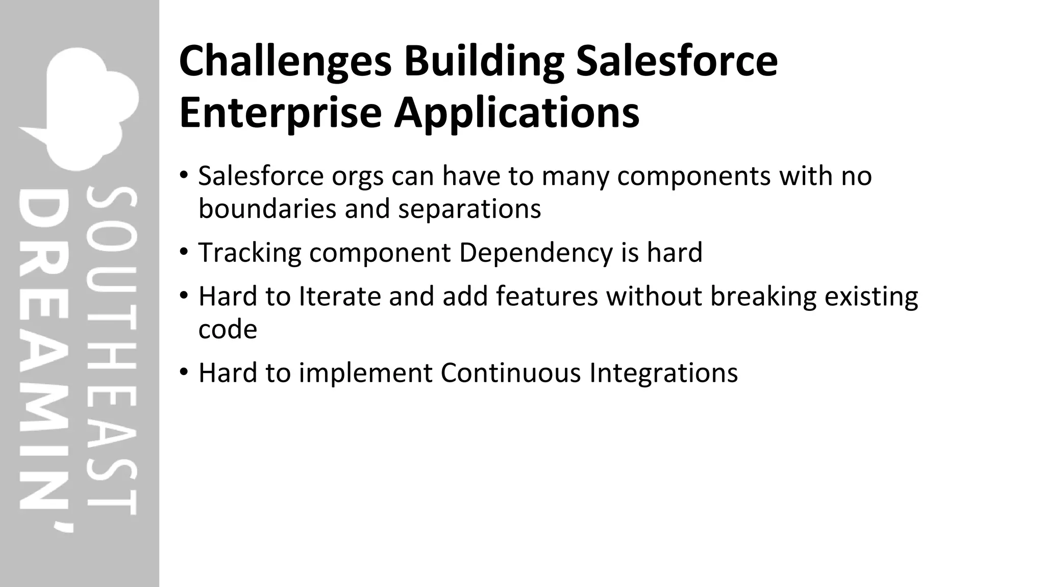 Modular Salesforce Application Development Using Dx Ppt