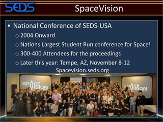 SEDS-USA and International | PPT
