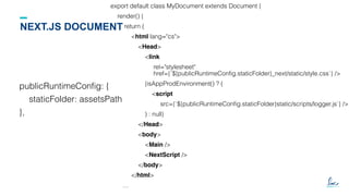 Použití Next.js a Reactí UI khinihovny v aplikaci | PPT