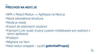 Použití Next.js a Reactí UI khinihovny v aplikaci | PDF
