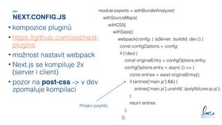 Použití Next.js a Reactí UI khinihovny v aplikaci | PDF