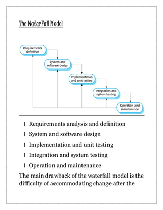 process models- software engineering | DOCX