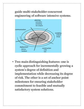 process models- software engineering | DOCX | Computer Software and ...