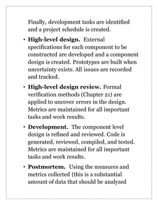 process models- software engineering | DOCX